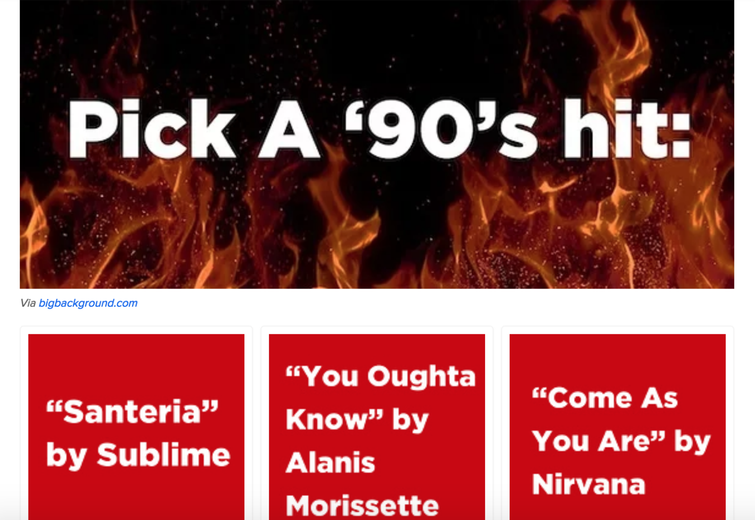 Buzzfeed, "Which Circle of Hell Will You Go To?" Test (2014) | Dante Today